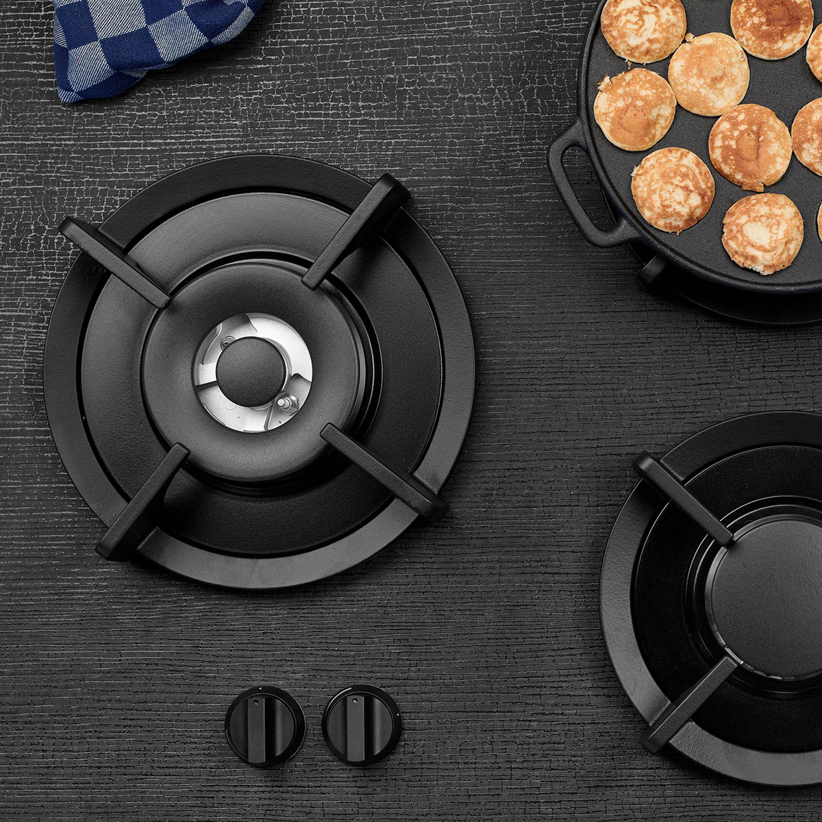 PITT cooking - geïntegreerde branders - Weeteling Keukens